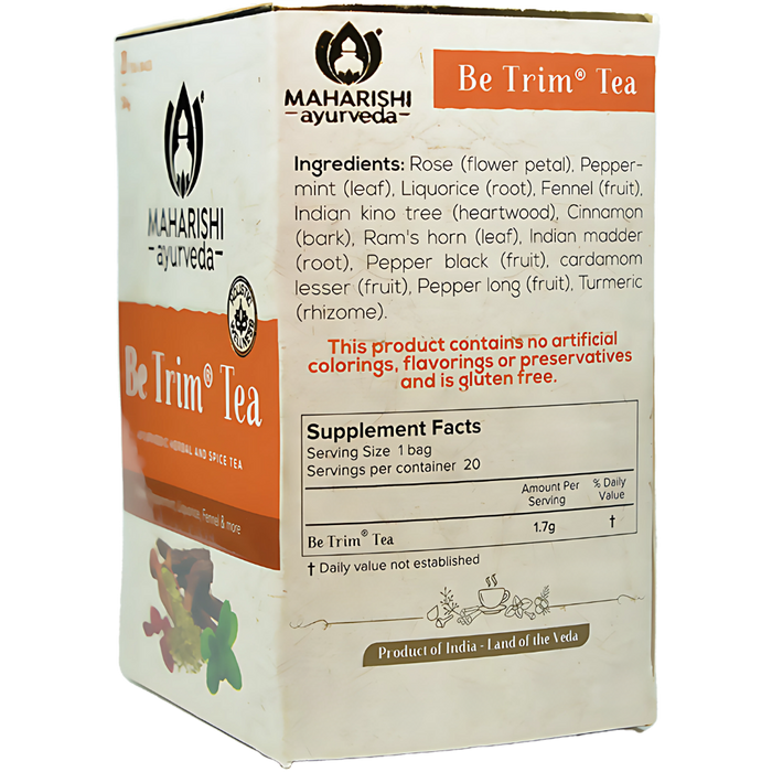 Be Trim Tea – Maharishi Ayurveda Products NZ