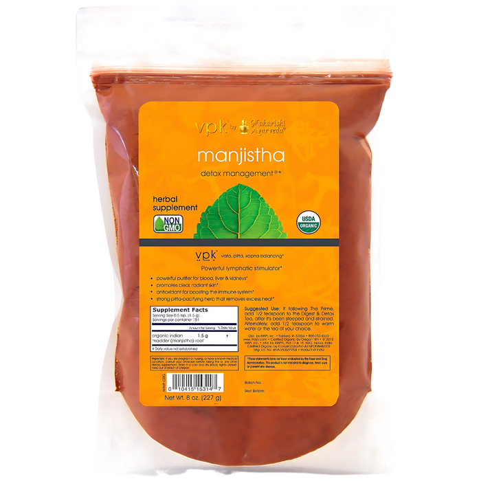 Organic Manjistha Powder – Maharishi Ayurveda Products NZ